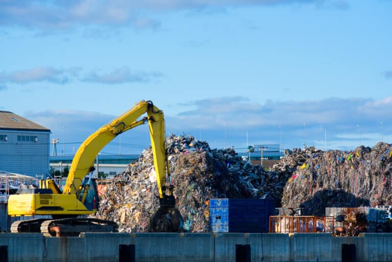 How Is Material Handling Equipment Used in Scrap Yards?